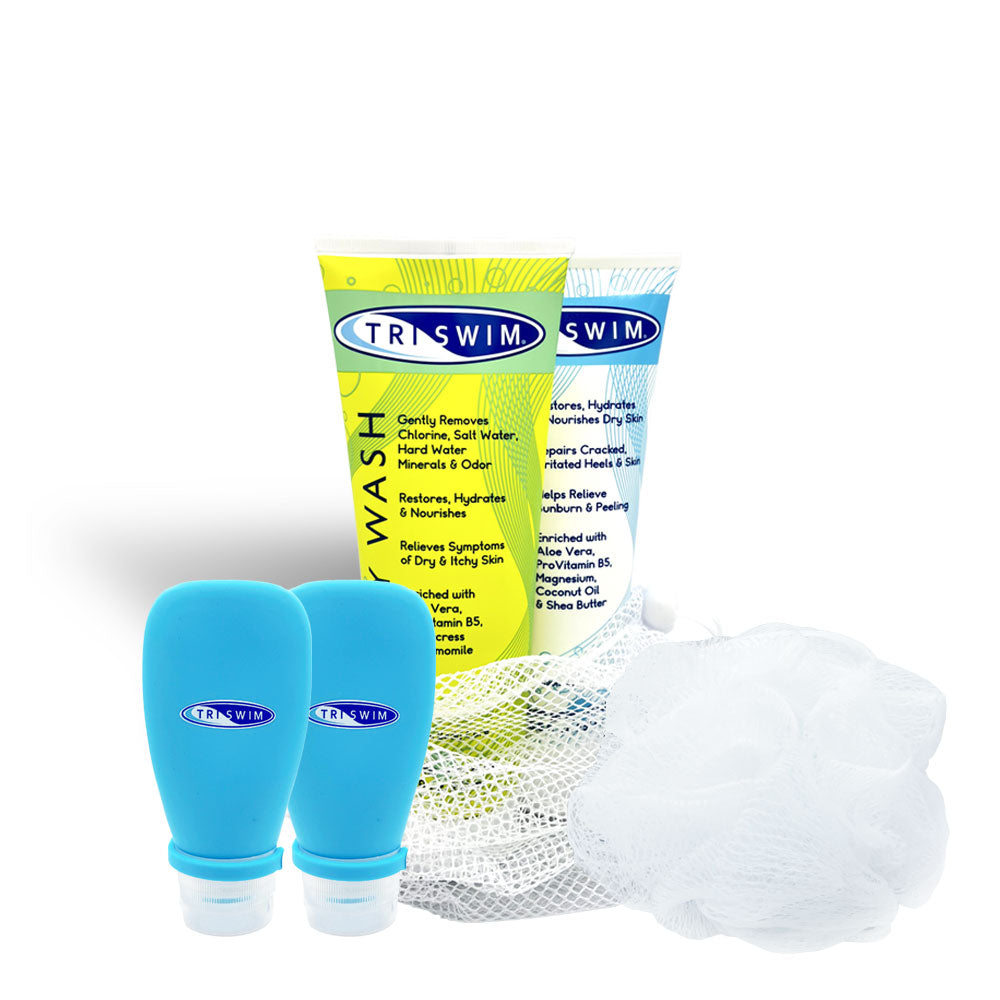 TRISWIM Body Wash / Lotion Gift Set for Swimmers – SBR Sports, Inc