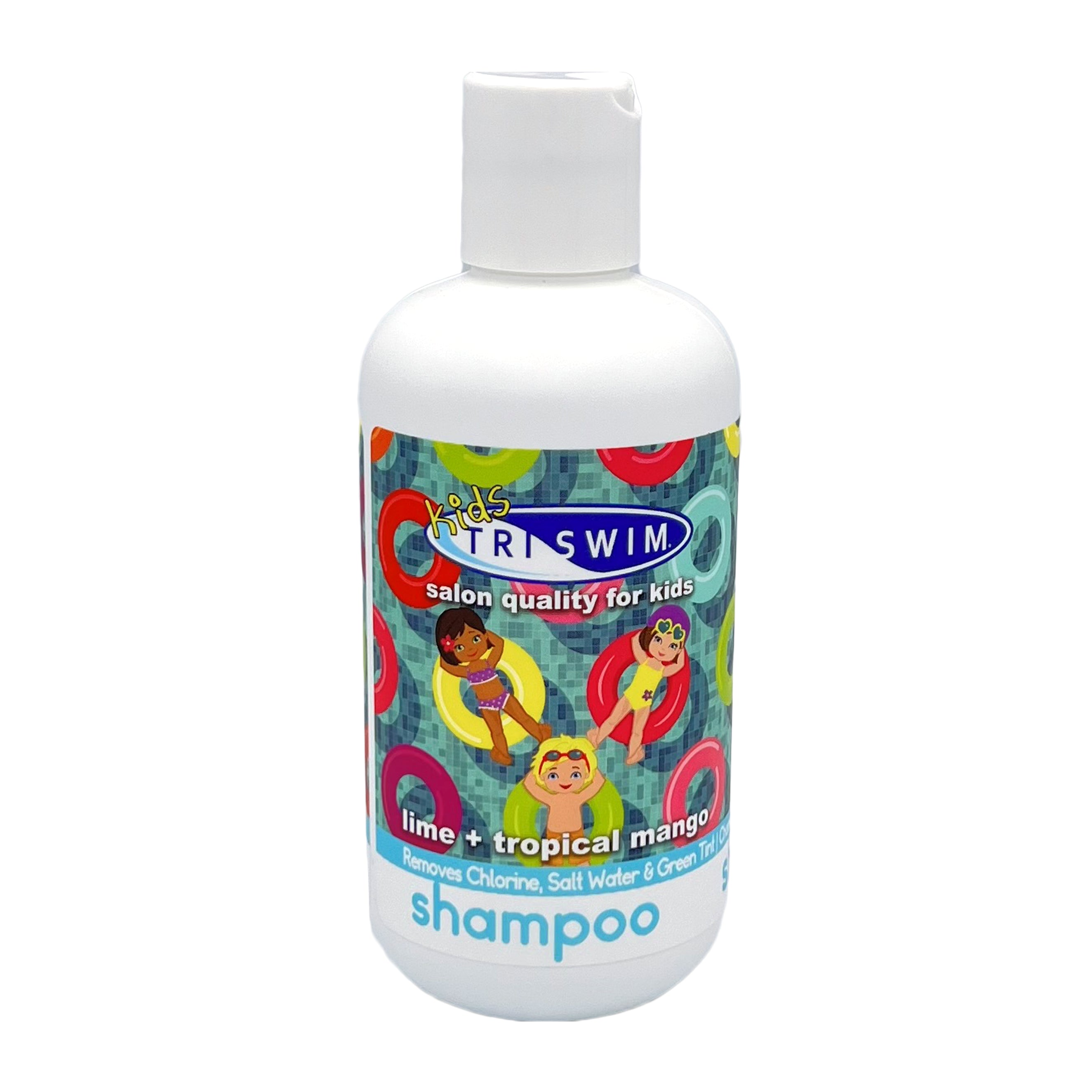 TRISWIM Kids Chlorine Removal Shampoo 8.5oz | lime + tropical mango ...
